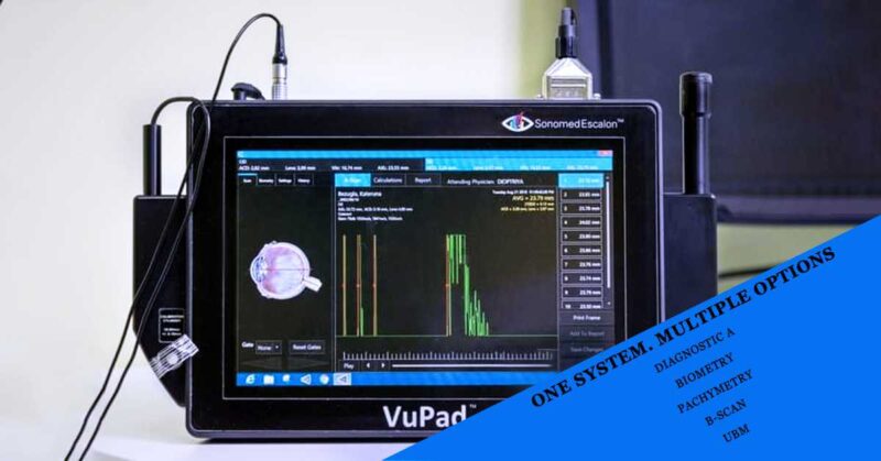 Sonomed VuPad Portable Ultrasound | Saturn Optical