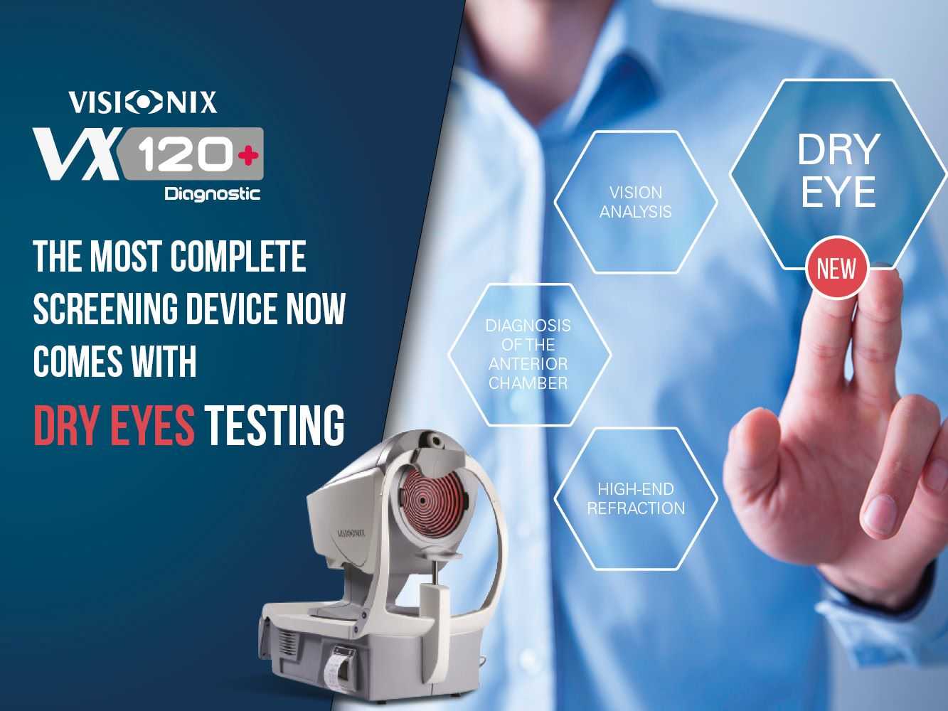 Visionix VX120+ Dry Eye Analyzer | Saturn Optical
