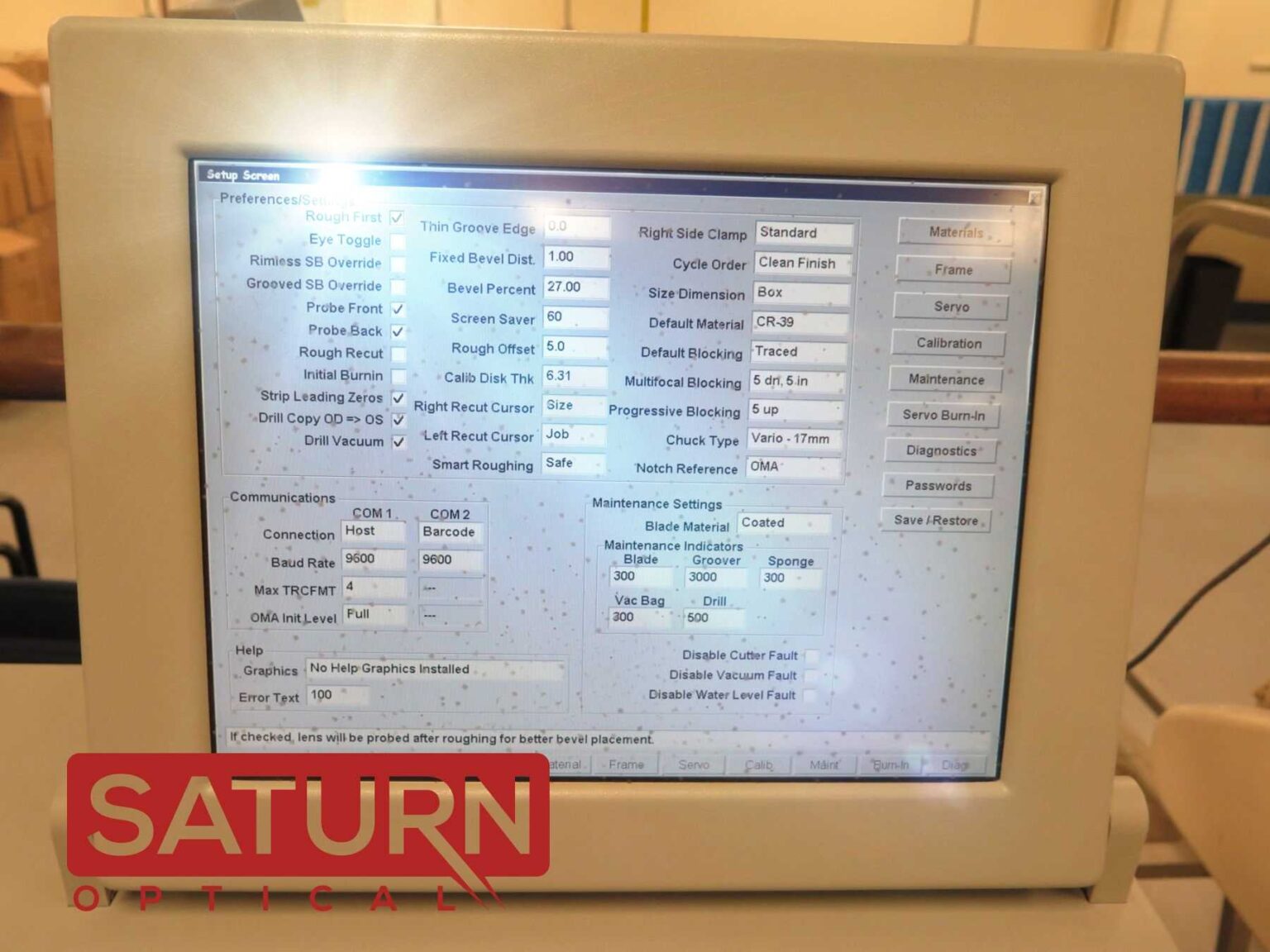 National Optronics 7E: Precision Lens Edging Technology for Optical ...