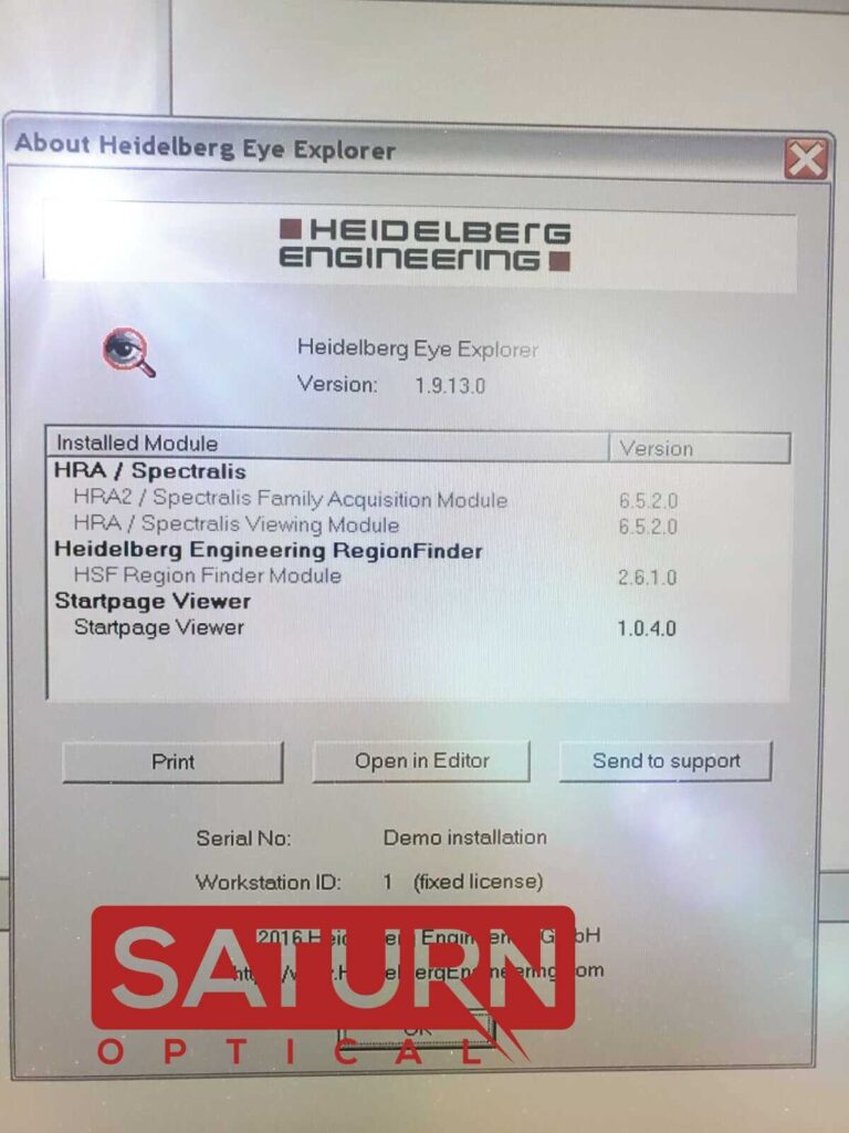 Heidelberg Spectralis OCT Diagnostic Imaging Platform | Saturn Optical