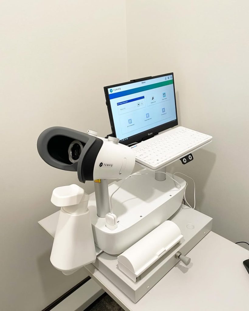 Topcon Tempo Binocular Perimeter Visual Field Screening